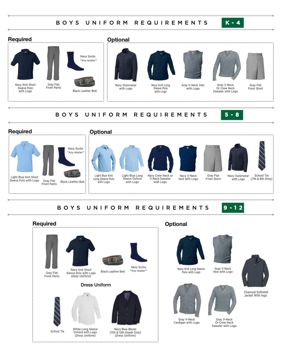 School Uniform – Treasure Valley Classical Academy